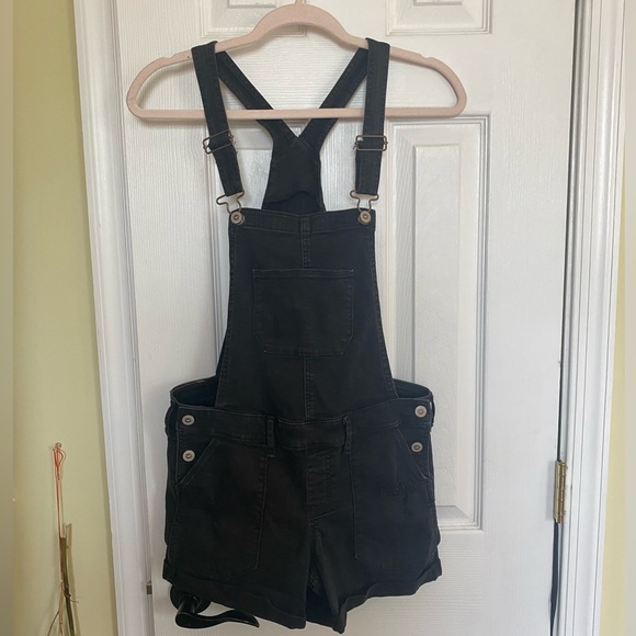 Hollister | Jeans | Hollister Low Rise Overalls | Poshmark